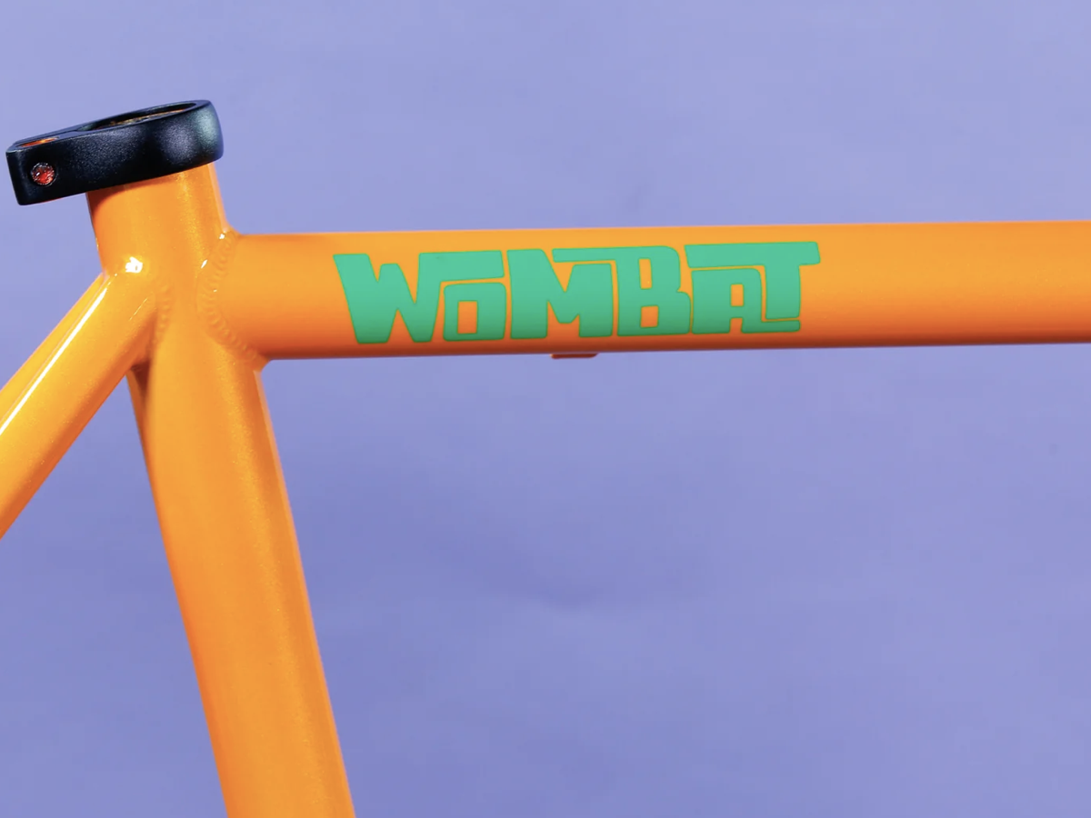 CRUST SINGLE SPEED WOMBAT FRAME - METALLIC TANGERINE – La Chouette Paris