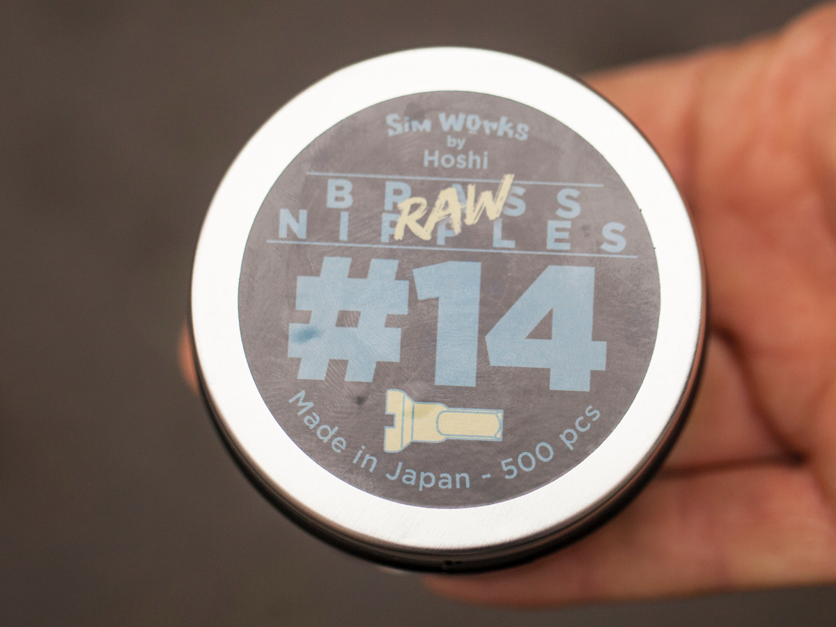 SIMWORKS x HOSHI BRASS NIPPLES - #14 GAUGE – La Chouette Paris